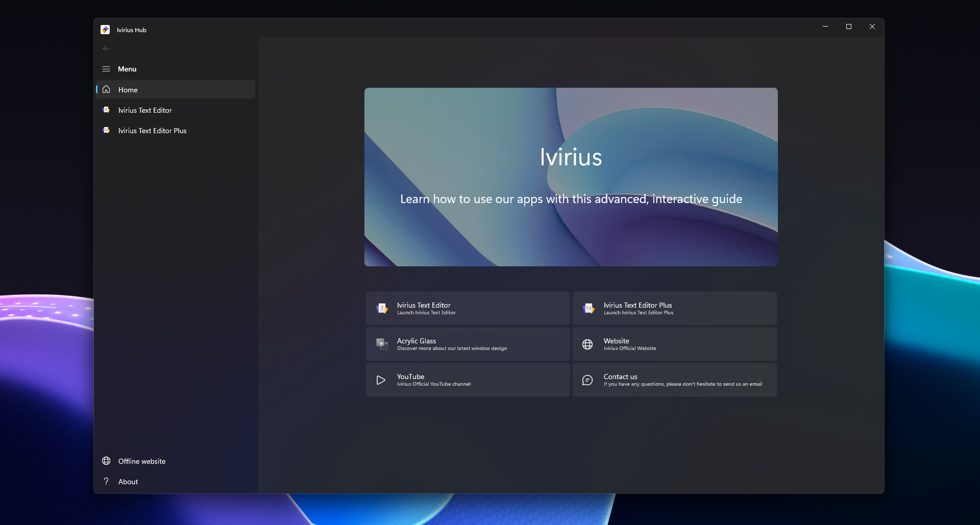 Ivirius Text Editor Plus 2.3 :: Ivirius